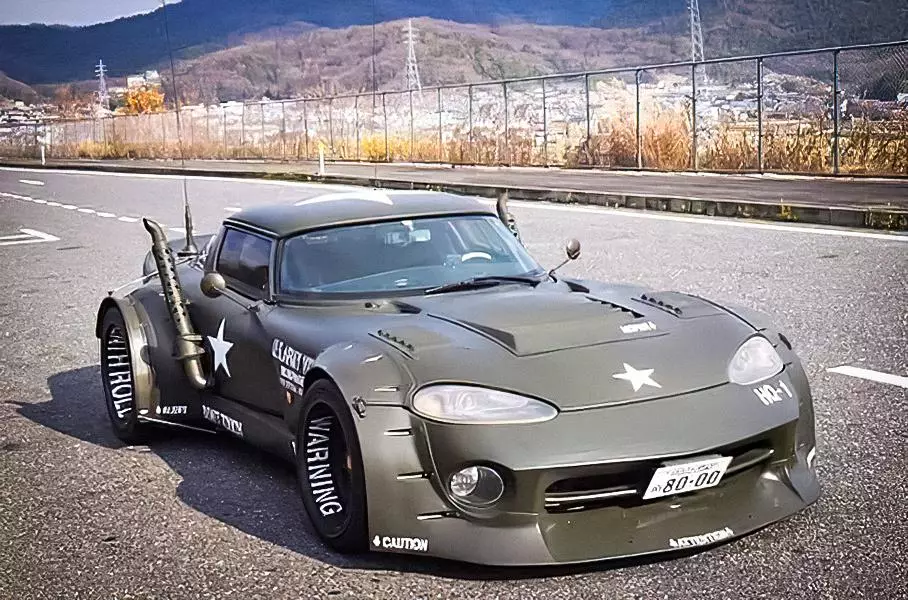 Olhe para o estranho Hexadened Dodge Viper 4450_2