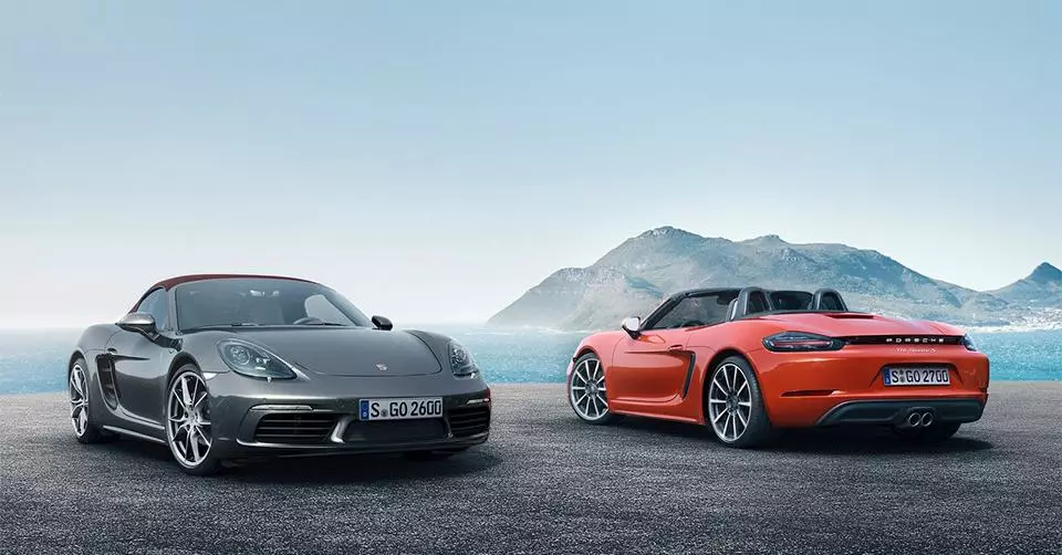 Porsche Boxster received two "turbocharging"