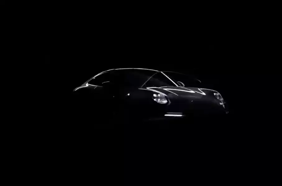 Porsche zeigte auf Video New 911