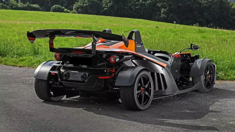 KTM X-Bow uliokithiri ulifanya 380-nguvu. 45123_2