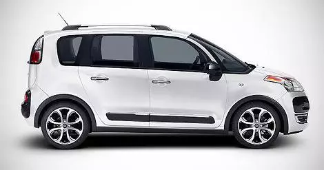 Citroen- ը Ռուսաստանին բերում է «Treking» տարբերակ C3 Picasso- ն 45176_3