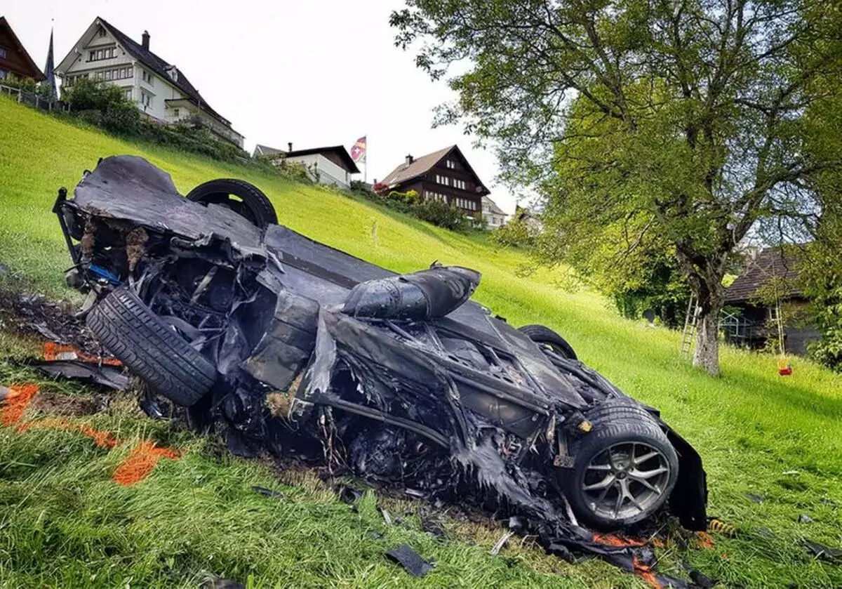 Swiss ha dichiarato che l'incidente di Richard Hammond 