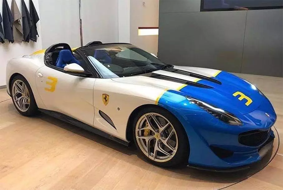 Ferrari өз клиентіне арналған ерекше паук салды