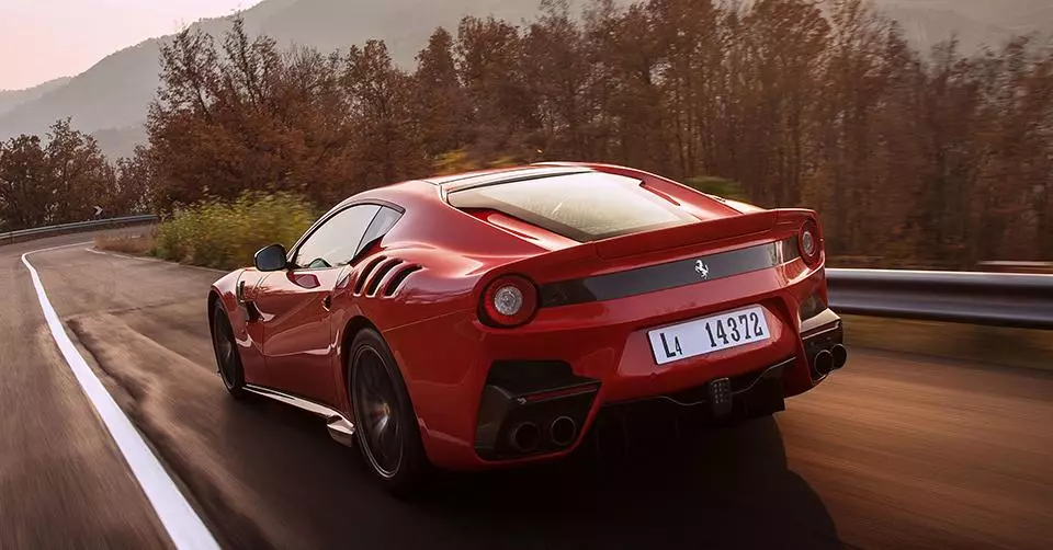 For the founder, Pagani built a special interview Ferrari F12TDF