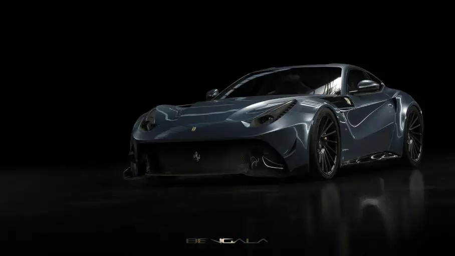 Spanish yuav rov ua kom lub Ferrari F12 hauv cov pa roj carbon 