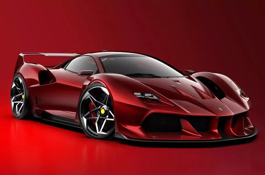 The new Ferrari F40 will be part of the "historical" line of Icona