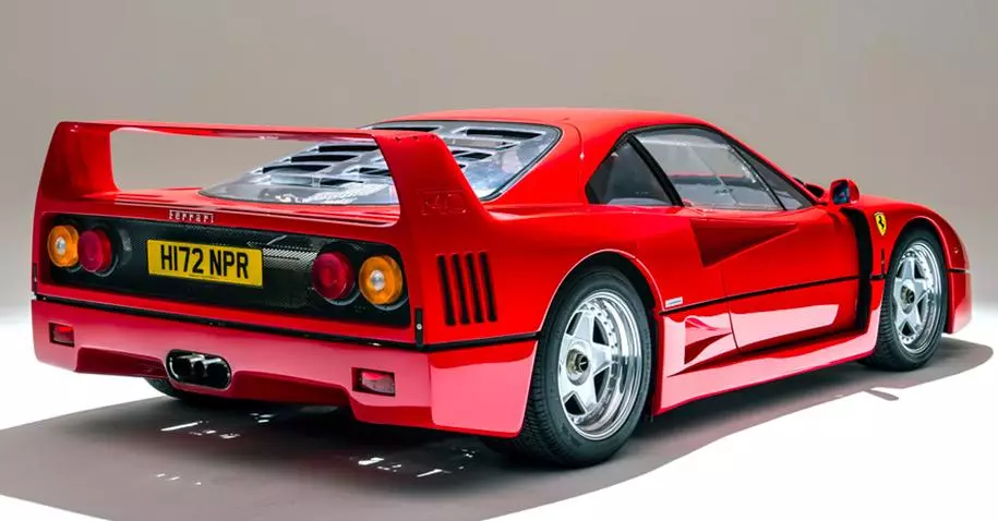 Ferrari F40 e nang le Mileage e nyane e tla lumelloa ka hamore