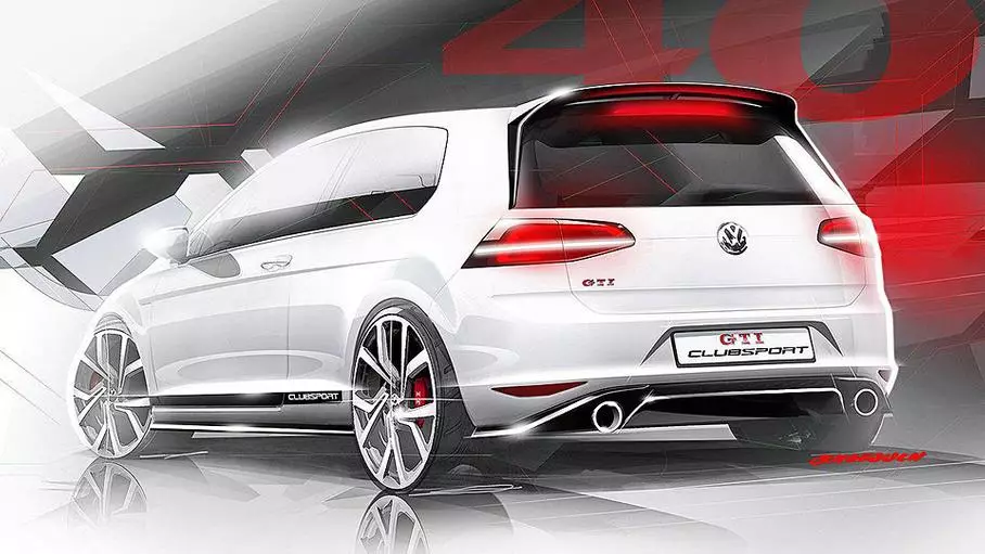 Volkswagen wuxuu keenayaa golf gaar ah gti dabaaldegayaga ah ee 'Wörthesee' 46230_2