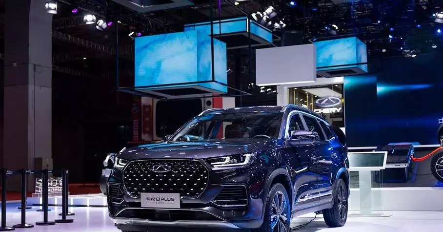 Chery wil hybride tiggo 8 plus naar Rusland brengen