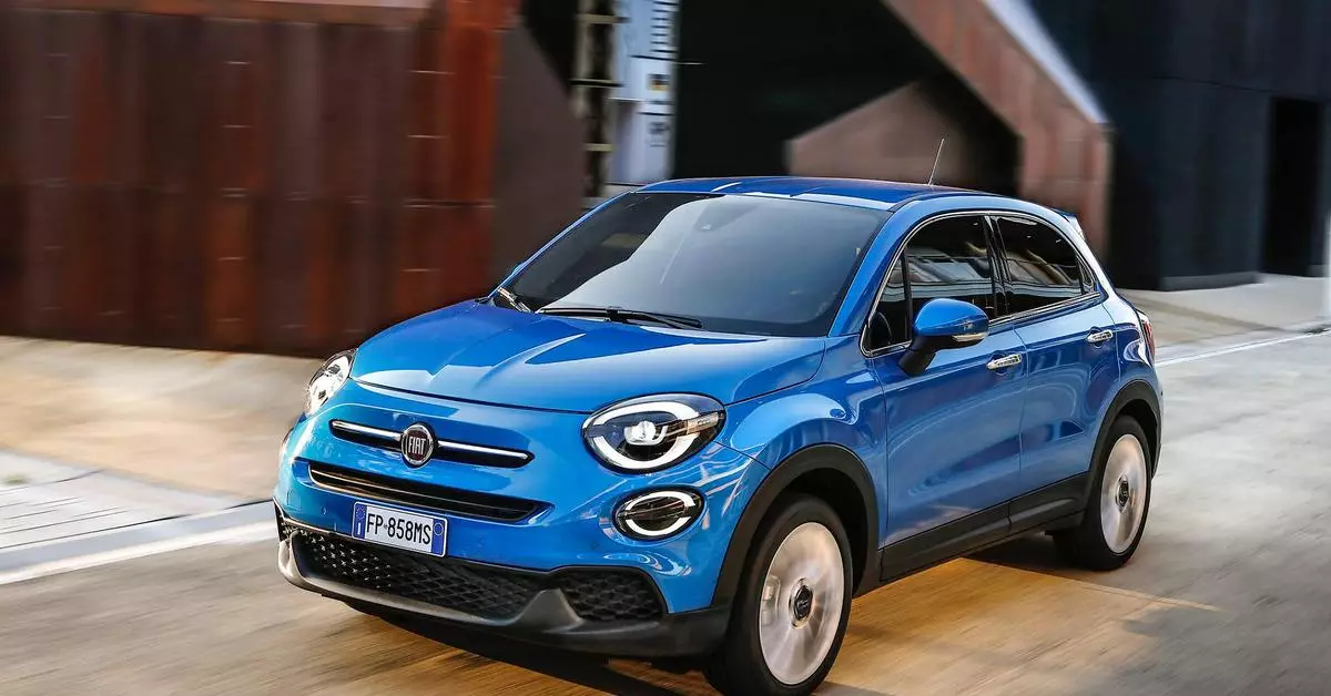 Fiat 500x crossover nohavaozina ary nifindra tany turbors