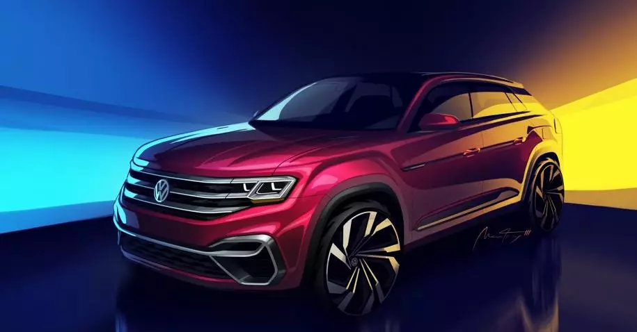 Volkswagen tau pom lub tshiab tsib-hiav txwv crossover