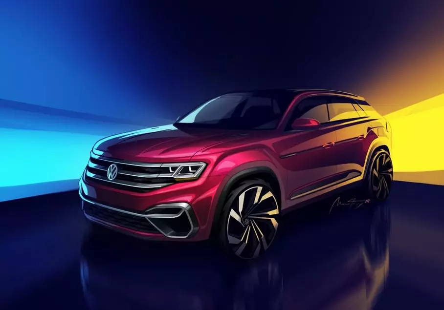 Volkswagen showed a new five-seater crossover 4808_1