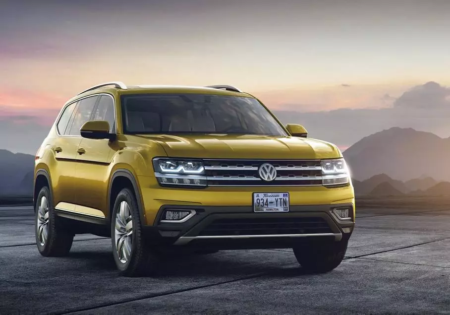 Volkswagen mostrou um novo cruzamento de cinco lugares 4808_3