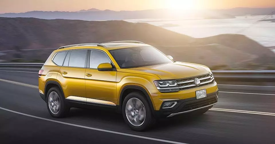 Volkswagen brengt de Atlas Seven-Party Crossover naar Rusland