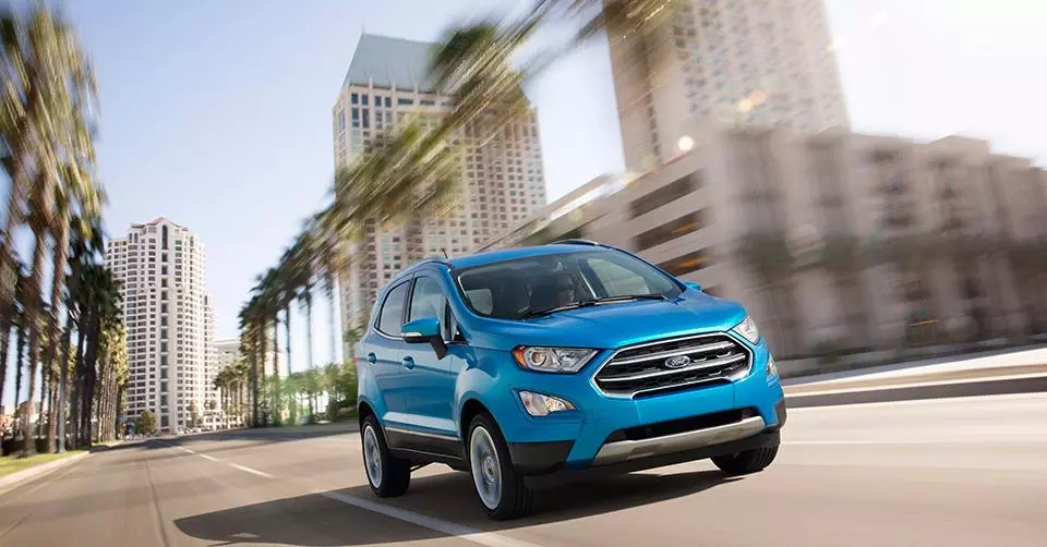 Ford השתנה Ecosport עיצוב מוצלב עבור אמריקה