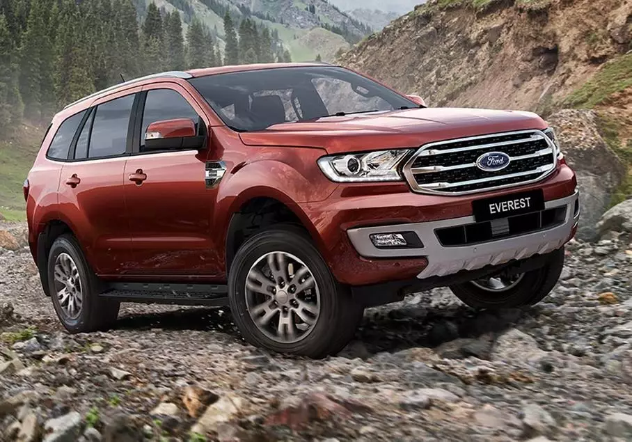 Ford e ntlafalitse Frame ea Everest