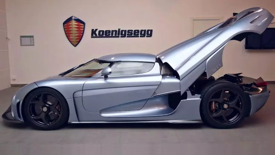 Supergibrid Koenigsegg Regera waard in 