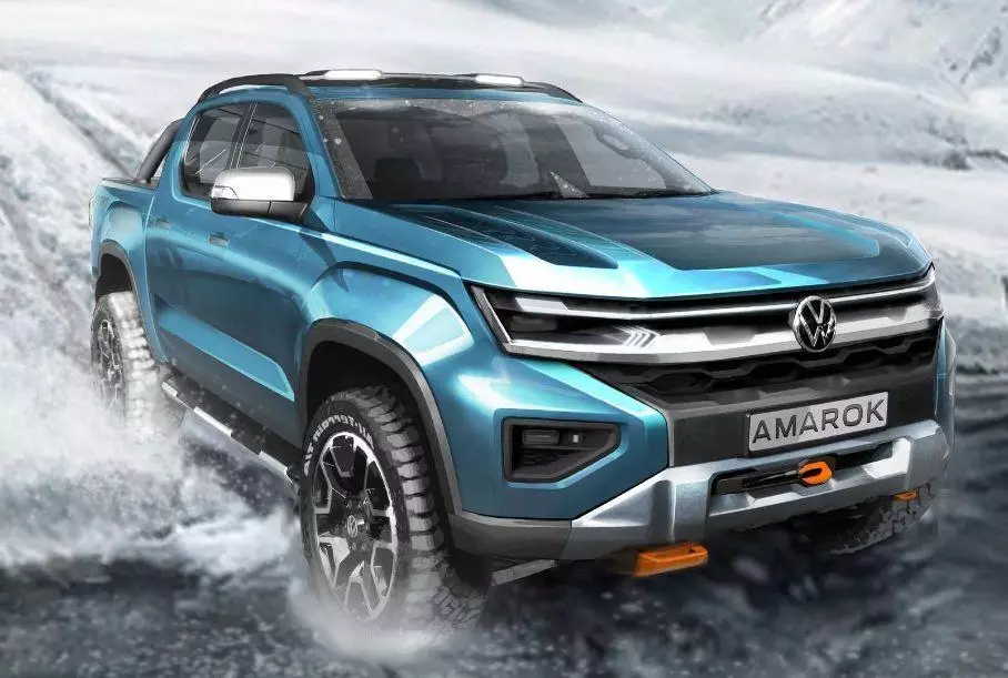 Volkswagen Amarok Generasi salajengna: Gambar anyar 5127_1