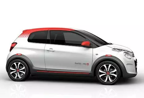 Նոր Citroen C1- ի հիման վրա առաջին նախատիպը նվիրված էր Շվեյցարիային 51439_3