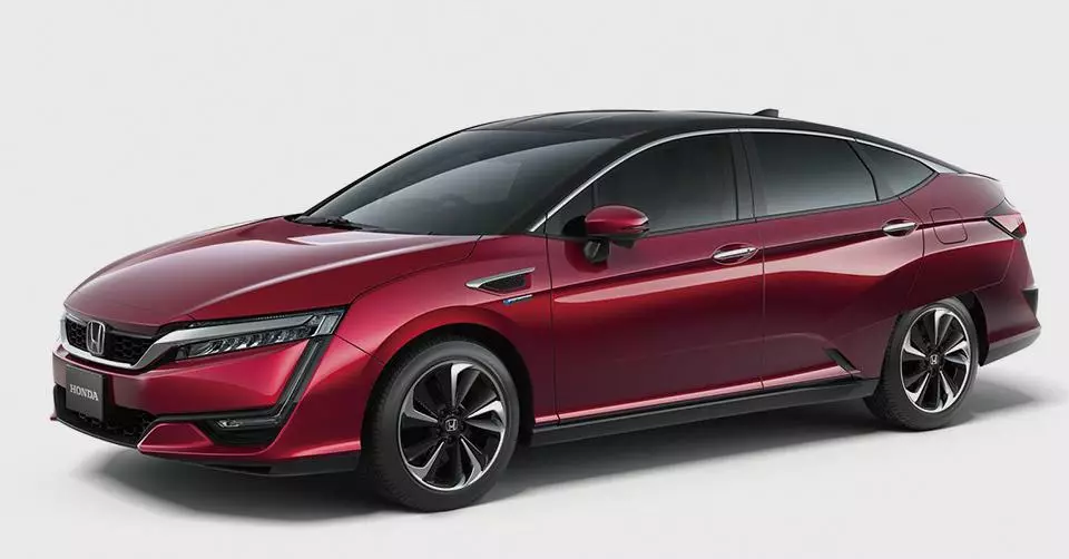 Honda toonde het ontwerp van een nieuw waterstofmodel