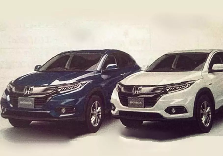 Honda HR-V кроссовердің алғашқы фотосуреттері пайда болды 5327_1