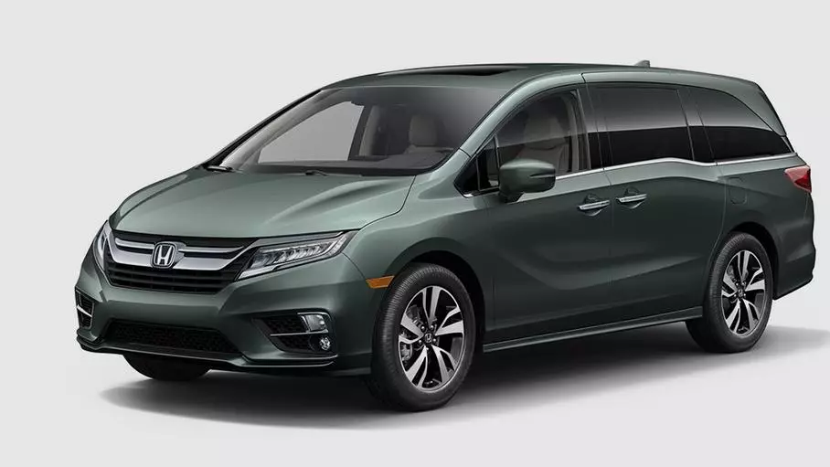 Honda het die Odyssey Minivan-stelsel van passasiersmoniteringstelsel bygevoeg 5382_1