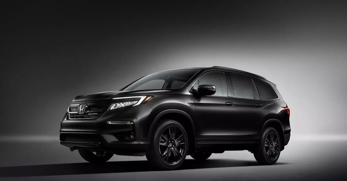 Honda Pilot se ha vuelto muy negro