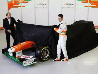 Paul di Resta pokazał nową Force India Car 55194_1