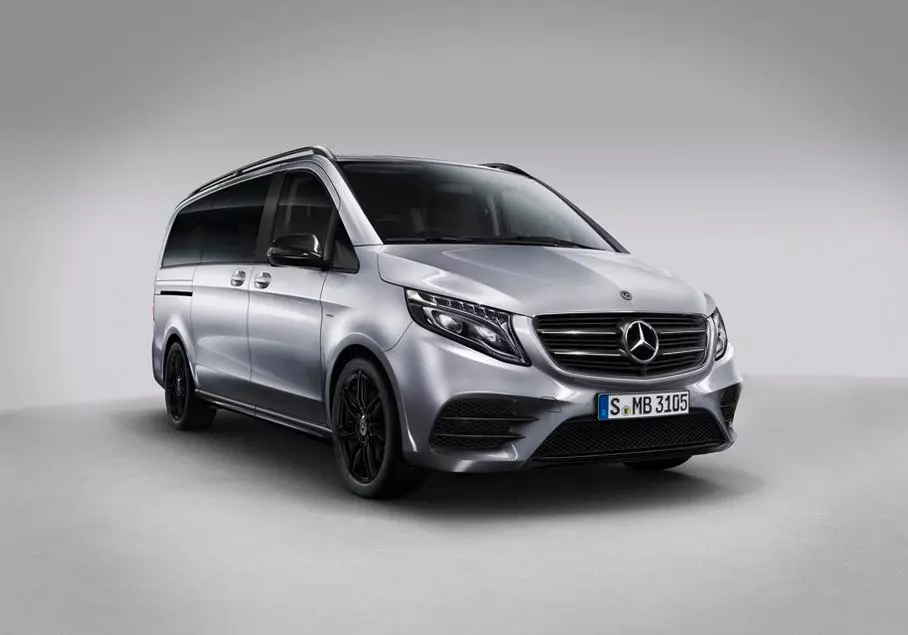 Mercedes-Benz presentó la clase V de la noche 57560_1