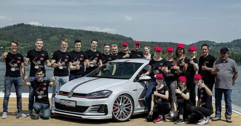 Youth from VW plants made 414-strong Golf GTI and gas cross-universal