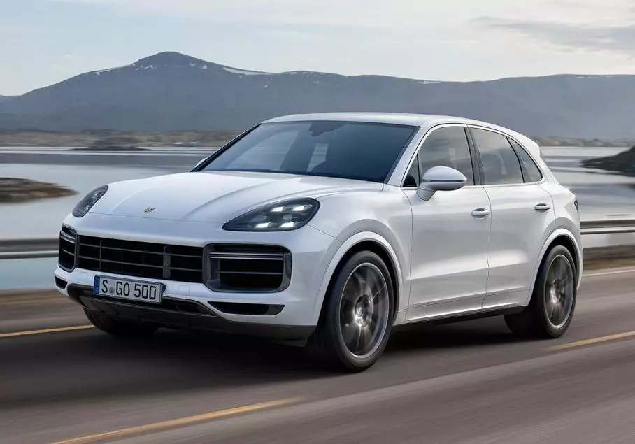 Porsche Cayenne Turbo ครั้งแรกของ SUV ที่ได้รับการต่อต้านวงจรที่ใช้งานอยู่ 57866_1