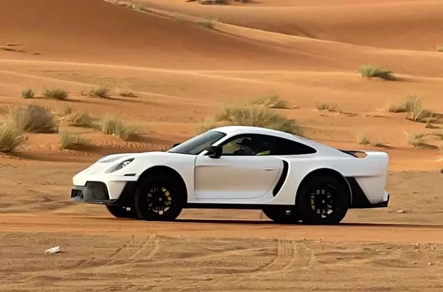 Coupe off-road de Marc Philipp Gemballa baseado no Porsche 911 Datched on Video 57890_1