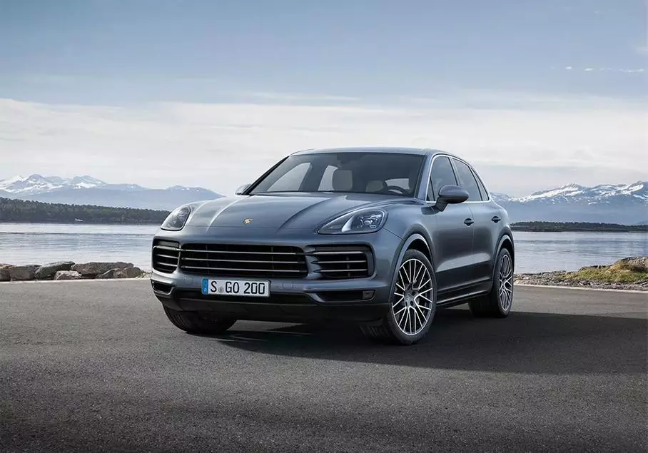 New Porsche Cayenne: New Chassis, Swivel Rear Wheels uye Bata mabhatani 57894_1