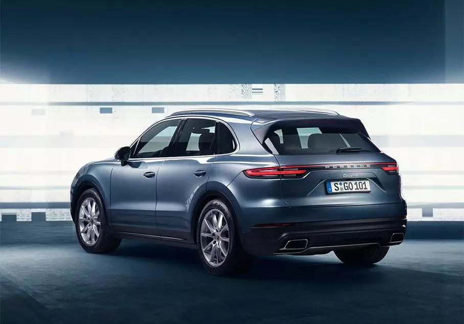 New Porsche Cayenne. Նոր շասսի, պտտվող հետեւի անիվներ եւ հպման կոճակներ 57894_8