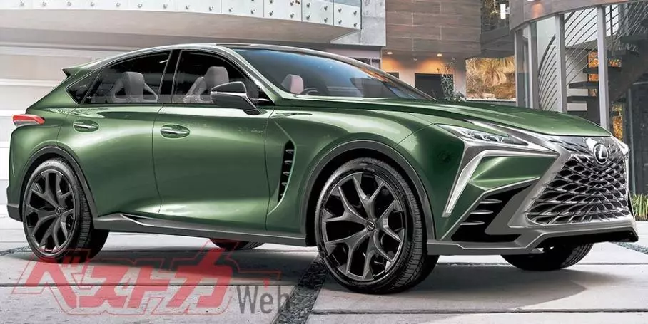 Lexus bakal nundhung metu saka lf gedhe crossover sajrone rong taun 58429_2