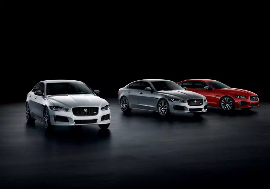 Jaguar Xe na Xf yabonye verisiyo nshya 