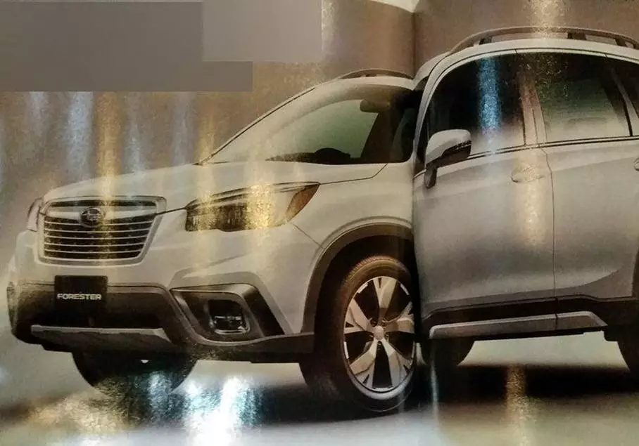 Зовнішність нового Subaru Forester перестала бути секретом 58814_1