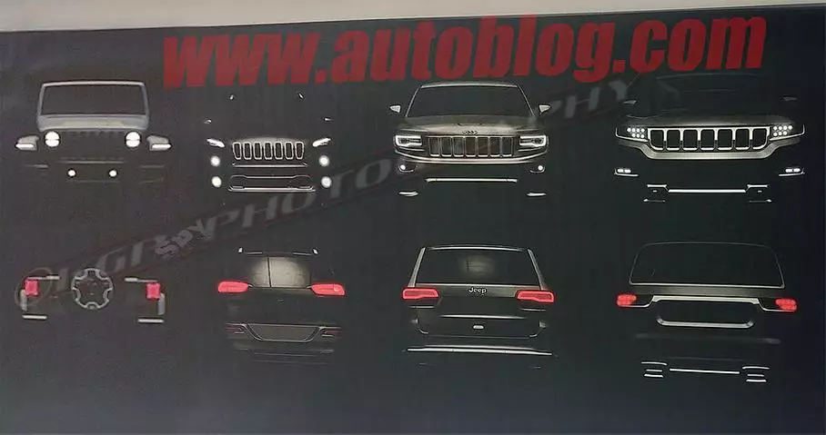 Dat éischt Bild vum neie Jeep SUV ass erschéngt 5997_2