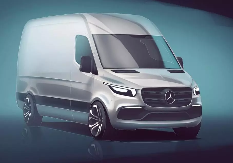 Показаний несподівано крутий інтер'єр нового Mercedes-Benz Sprinter 61871_5