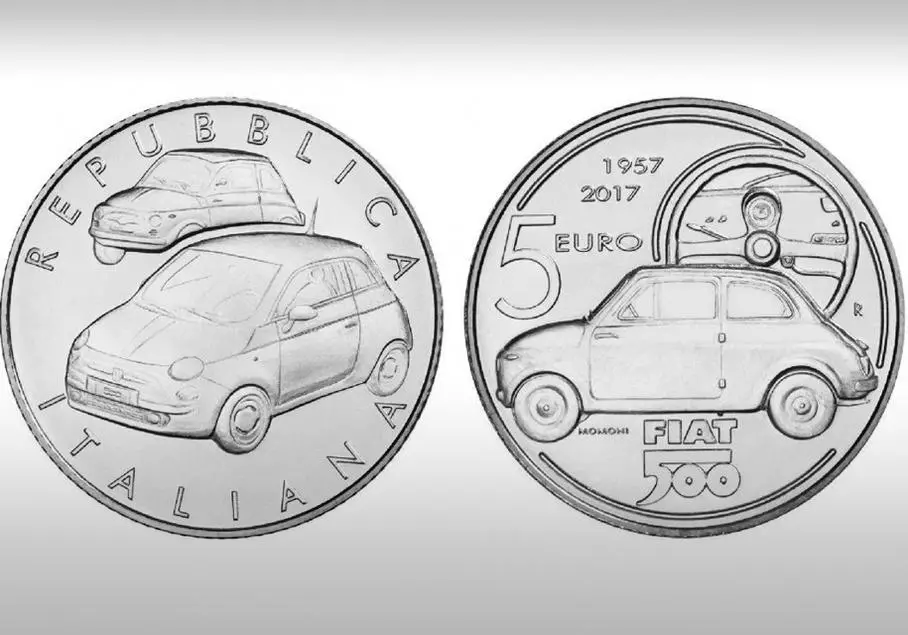 Fiat 500 įdėkite ant monetos 62962_1