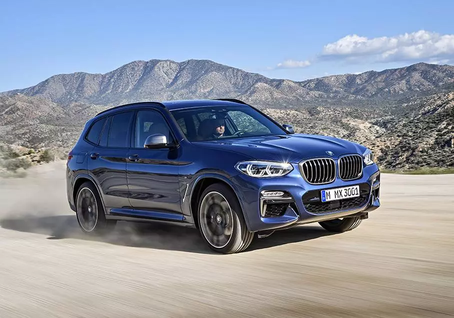 BMW anyar X3 tétéla janten langkung mirah tina pesaing ti Audi sareng meredeng 63954_1