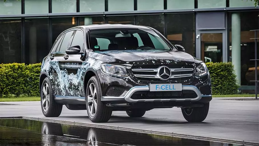 Mercedes-Benz GLC överfördes till väte 64542_1