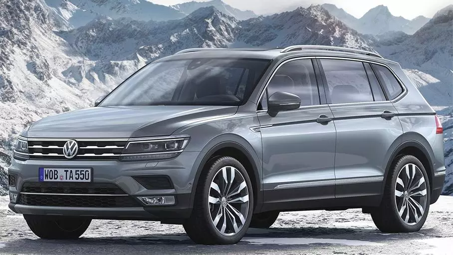 Sjö tíðni Volkswagen Tiguan náði Evrópubúum 66130_1