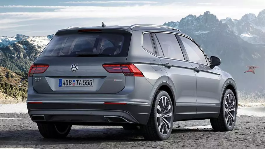 Sjö tíðni Volkswagen Tiguan náði Evrópubúum 66130_2