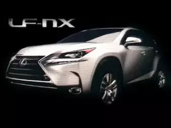 Ipinahayag ni Lexus ang isang compact na disenyo ng crossover 6768_1