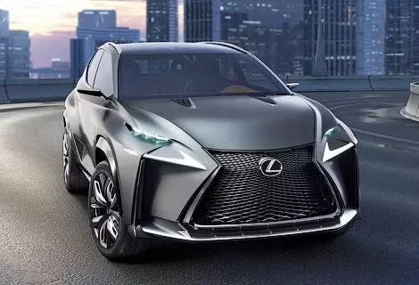 Lexus deklasifikoi një dizajn kompakt crossover 6768_2