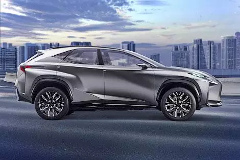 Lexus déclassifi une conception compacte de crossover 6768_3