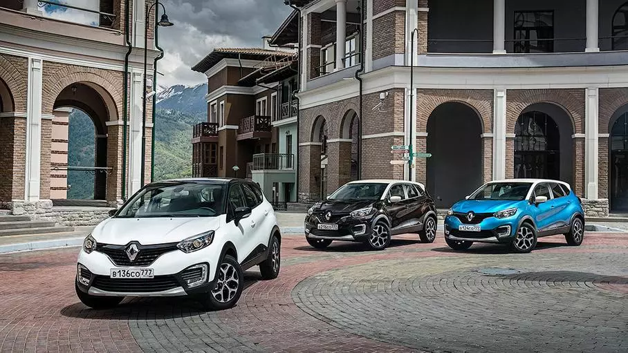 Renault reageer in Rusland 10,000 crossovers kaptur 67744_1