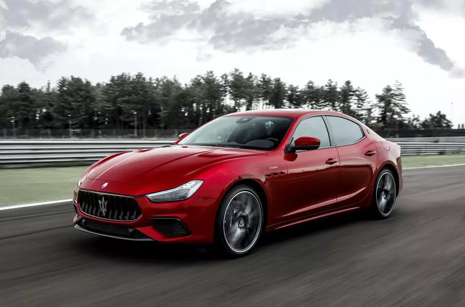 Maserati Ghibli for første gang modtog 