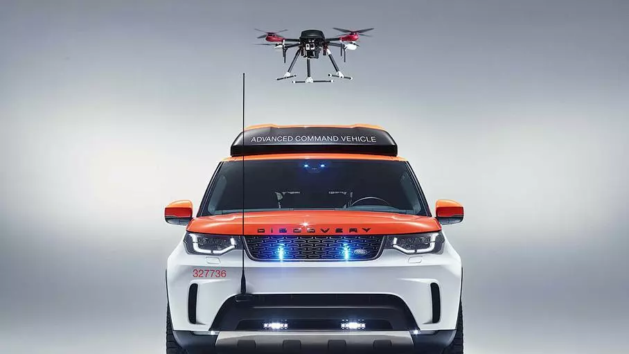 Land Rover Ajoutée Doscovery Dron SUV 69993_1